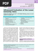 CT Venography Protocols for Lower Extremities | PDF | Ct Scan | Vein