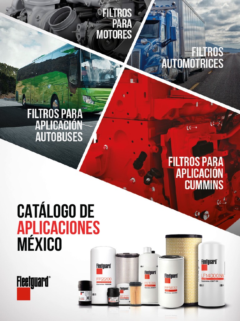 Manual Aplicaciones Fleetguard 2020 | PDF