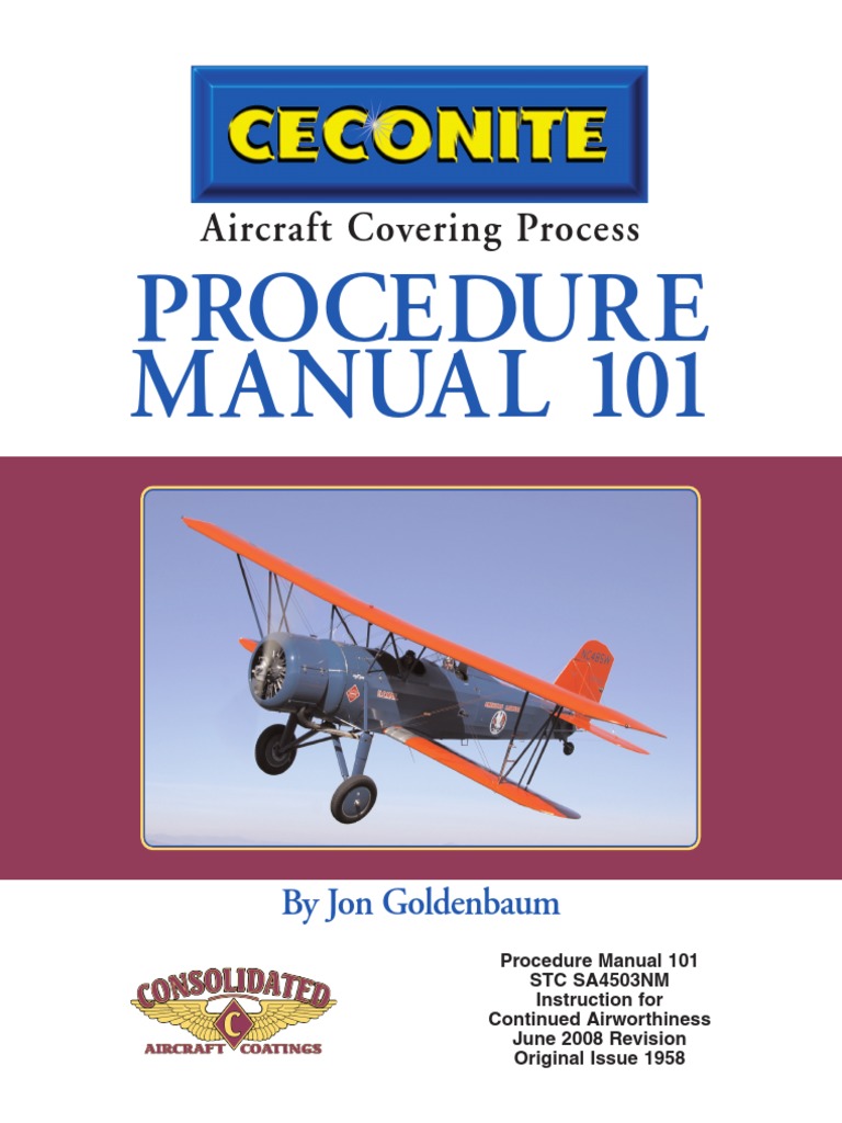 Procedure Manual 101: Aircraft Covering Process | PDF | Humidity ...