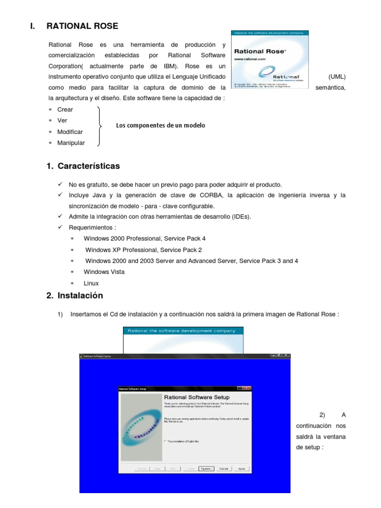 Rational Rose | Descargar gratis PDF | Windows 2000 | Informática