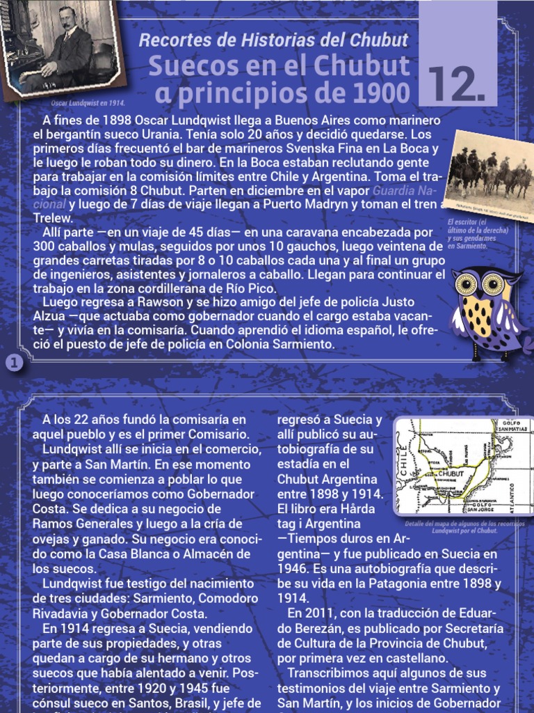 Recortes Historia Chubut 12 Sec | PDF | Oveja