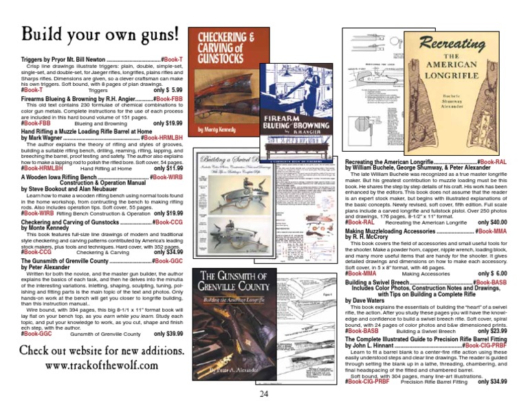 Build Your Own Guns!: Check Out Website For New Additions | PDF | Rifle ...