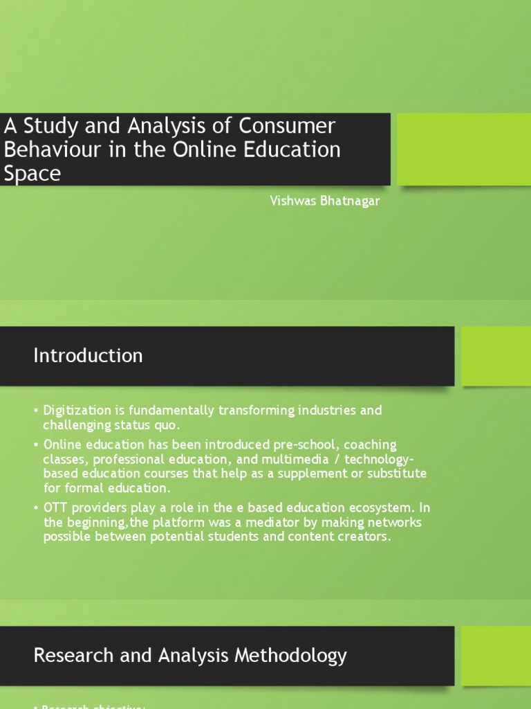Consumer Behaviour Education NTCC | PDF