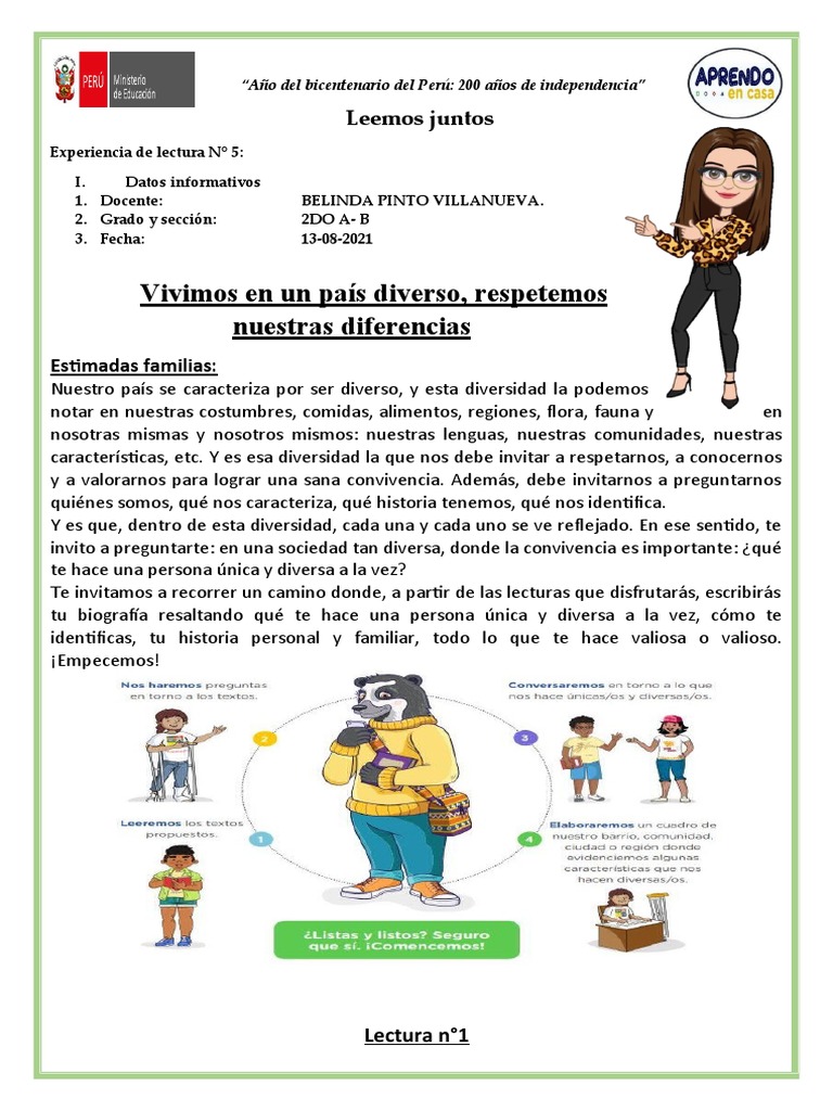 2do Grado 5 Leemos Juntos 2 Pdf