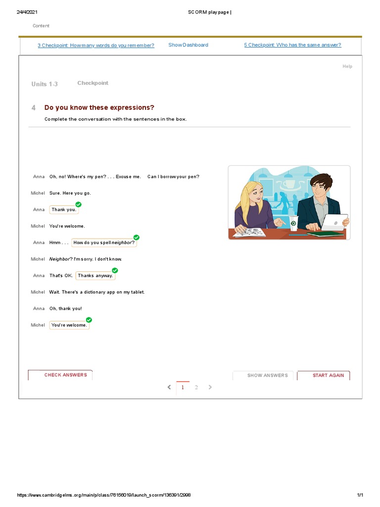 SCORM Play Page - 1.7 | PDF