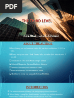 Notes Class 12 - The Third Level Notes | PDF
