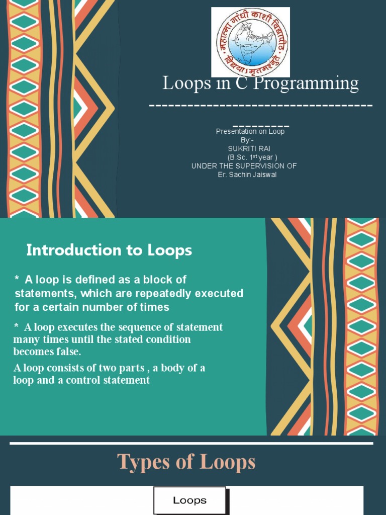 Loops In C Programming Pdf Control Flow Software Development