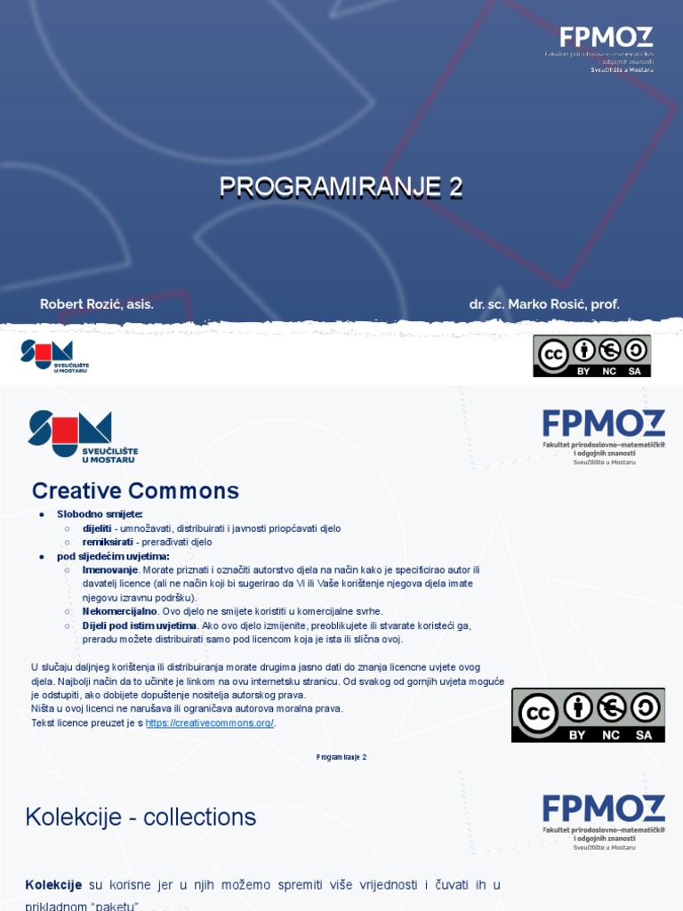 Programiranje 2 Rijecnici | PDF