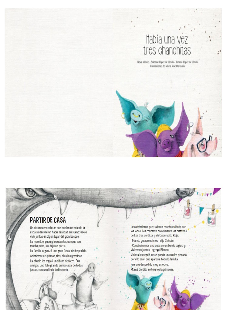 Había Una Vez Tres Chanchitas | PDF