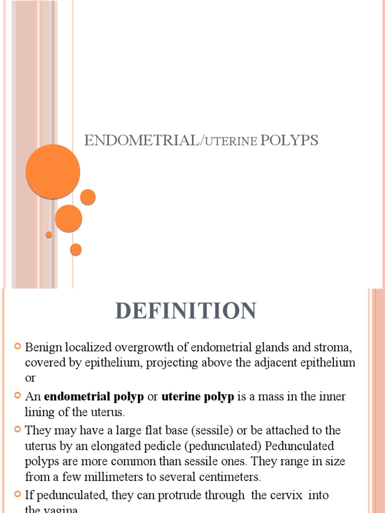 Endometrial Polyps | PDF | Sexual Anatomy | Gynaecology