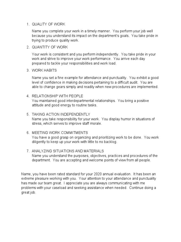 Performance Evaluation | PDF