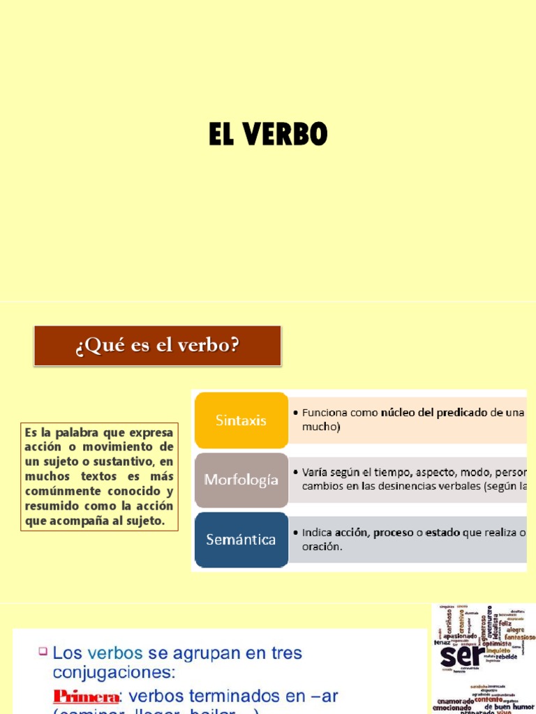 El Verbo (Teoría y Práctica) | PDF