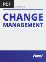 Prosci Change Management Plan Template | PDF | Change Management | Business