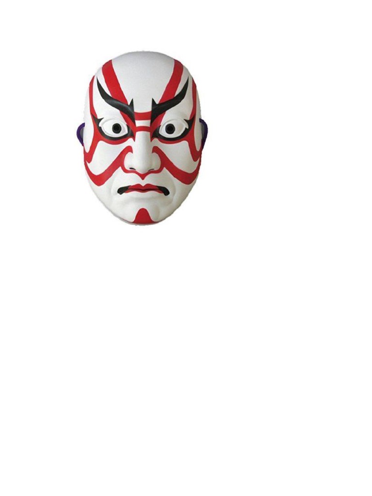 Activadad Dibujo Tecnico N°4 Mascara Kabuki Japonesa | PDF
