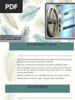 L&T Mindtree Case Study | PDF | Mergers And Acquisitions | Takeover