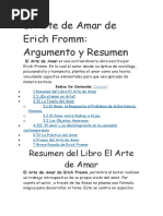 El Arte de Amar: Erich Fromm PDF | PDF | Erich Fromm | Amor