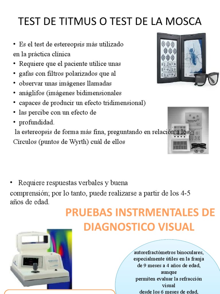 Test de Titmus o Test de La Mosca | PDF