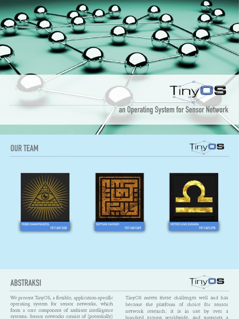Presentasi TinyOS | PDF
