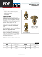 Victaulic V2703, V2707, V2704, V2708 Submittal | PDF | Fire Sprinkler ...