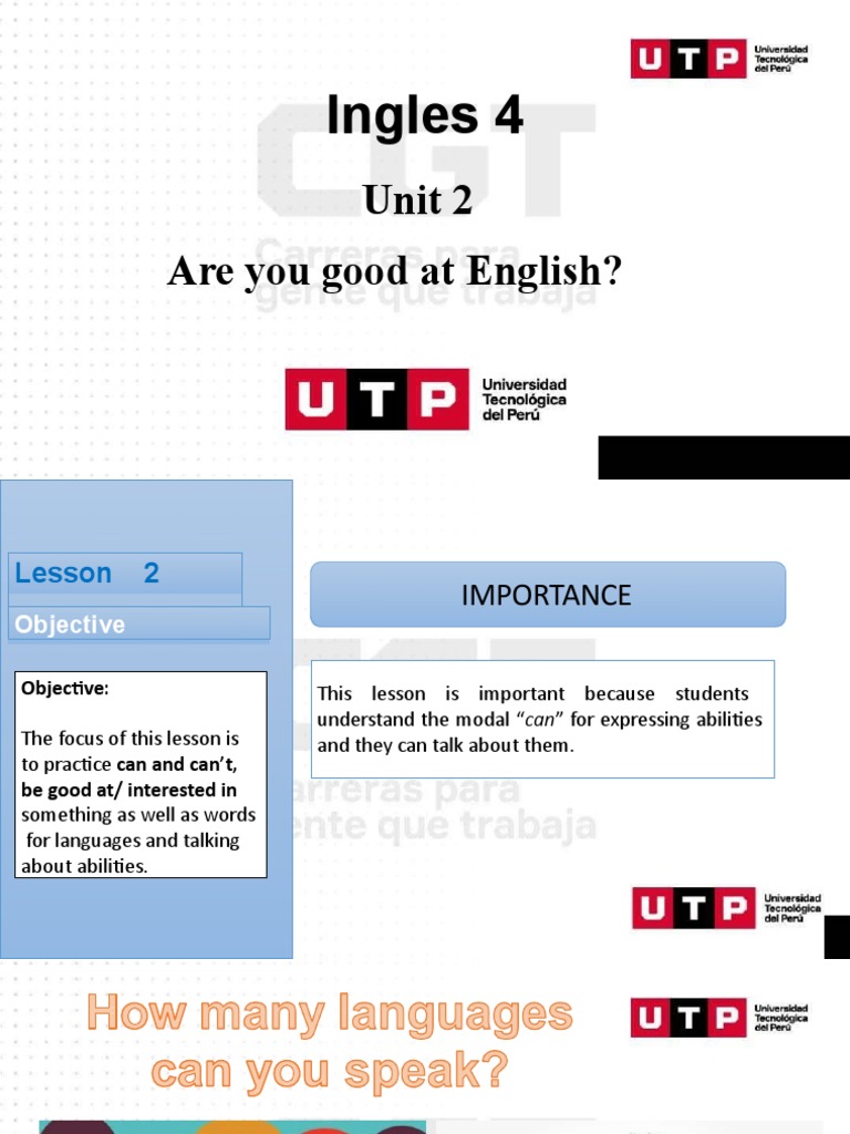 Ingles 4 Unidad 2 | PDF | Communication | Cognition