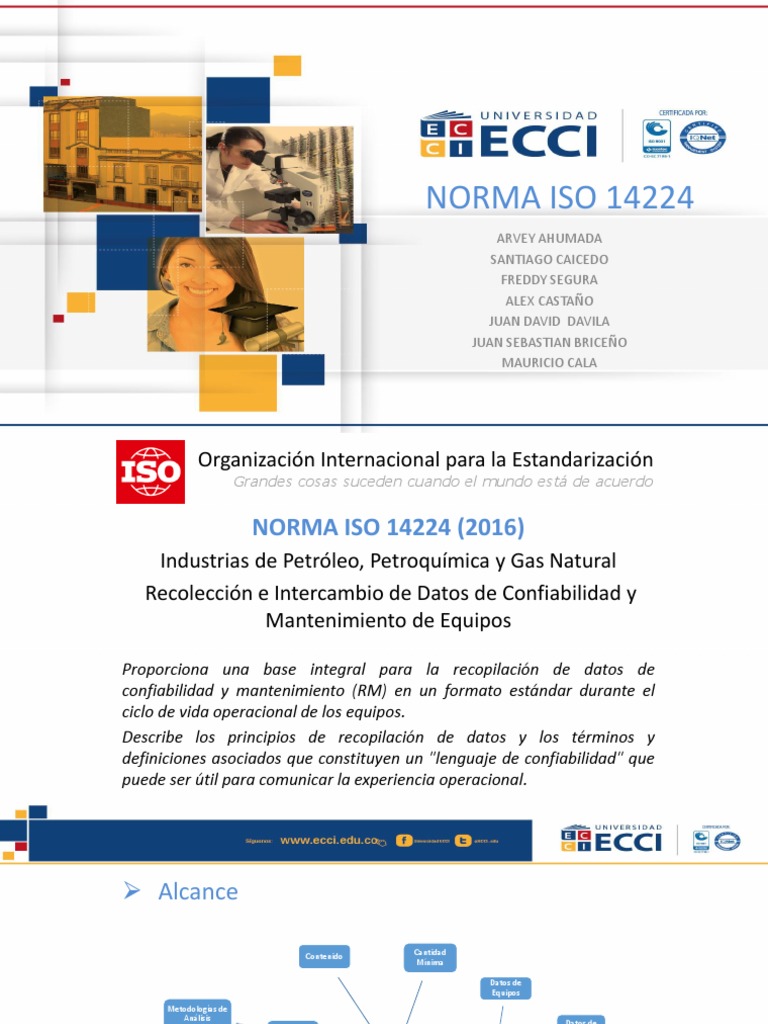 Norma Iso 14224 VF | PDF | Ingeniería de confiabilidad