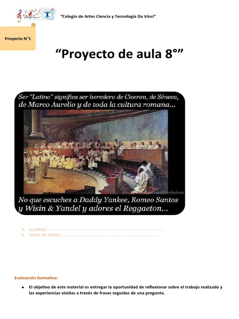 Proyecto 1 Portada Octavo | PDF | Arte