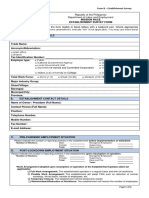 Education Service Contracting: Application Form ESC Form 1 | PDF | Self ...