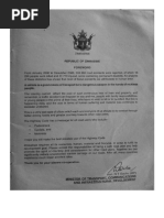 Zimbabwe Provisional License Revision | PDF | Traffic | Intersection (Road)