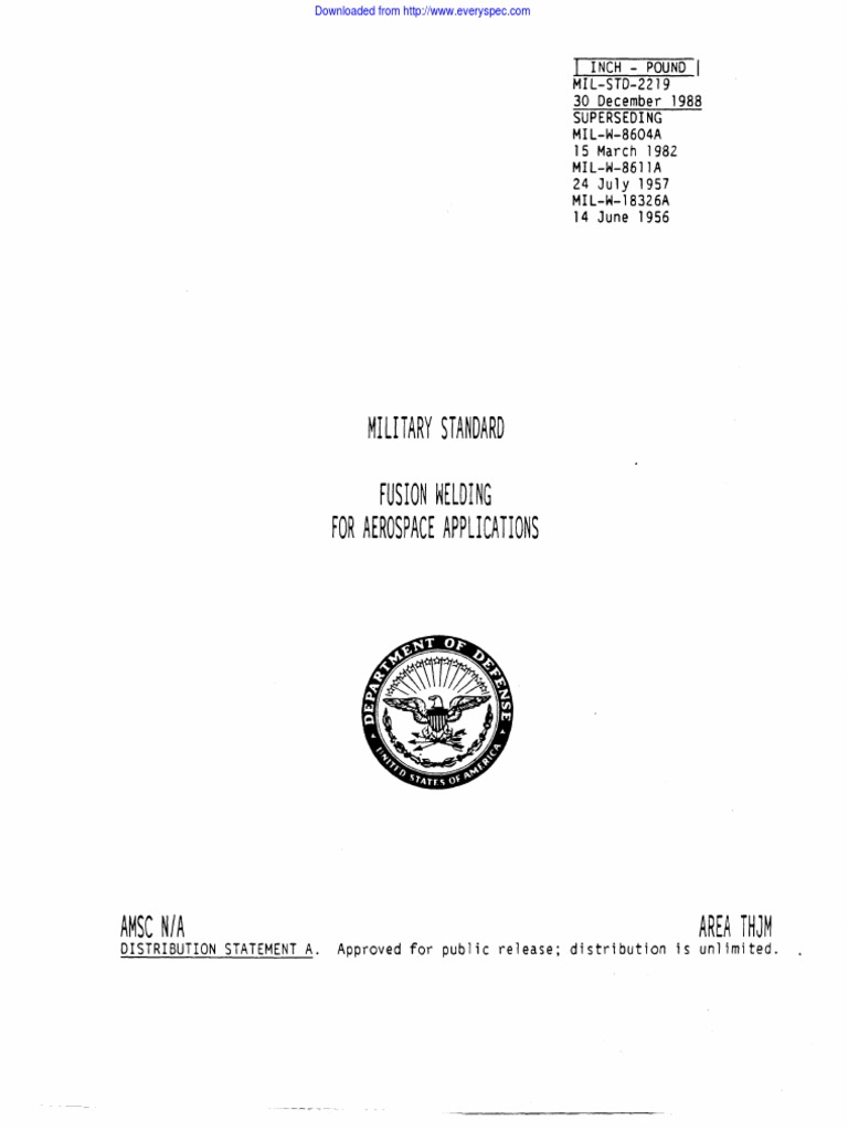 Mil STD 2219 | PDF