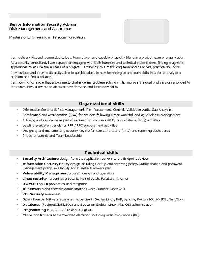 Yannick DEVOS: Masters of Engineering in Telecommunications | PDF ...