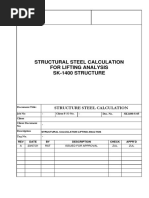 Skid Structural Design Calculations | PDF | Structural Load | Beam ...
