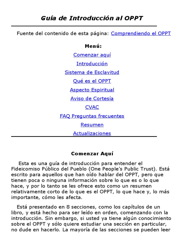 Guia OPPT | PDF | Verdad | Libre albedrío