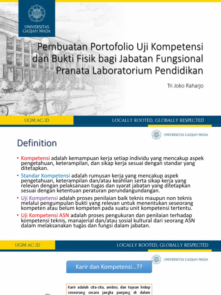 Pembuatan Portofolio Uji Kompetensi PLP | PDF