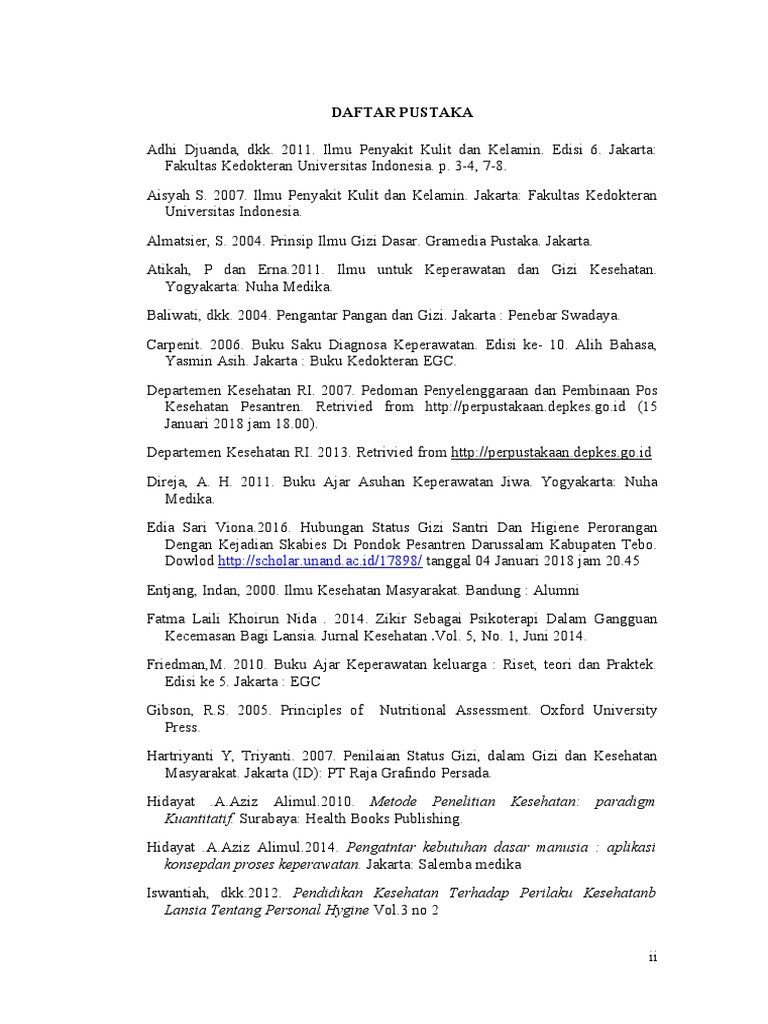 Daftar Pustaka Lansia | PDF | Pengembangan Diri | Kesehatan Holistik