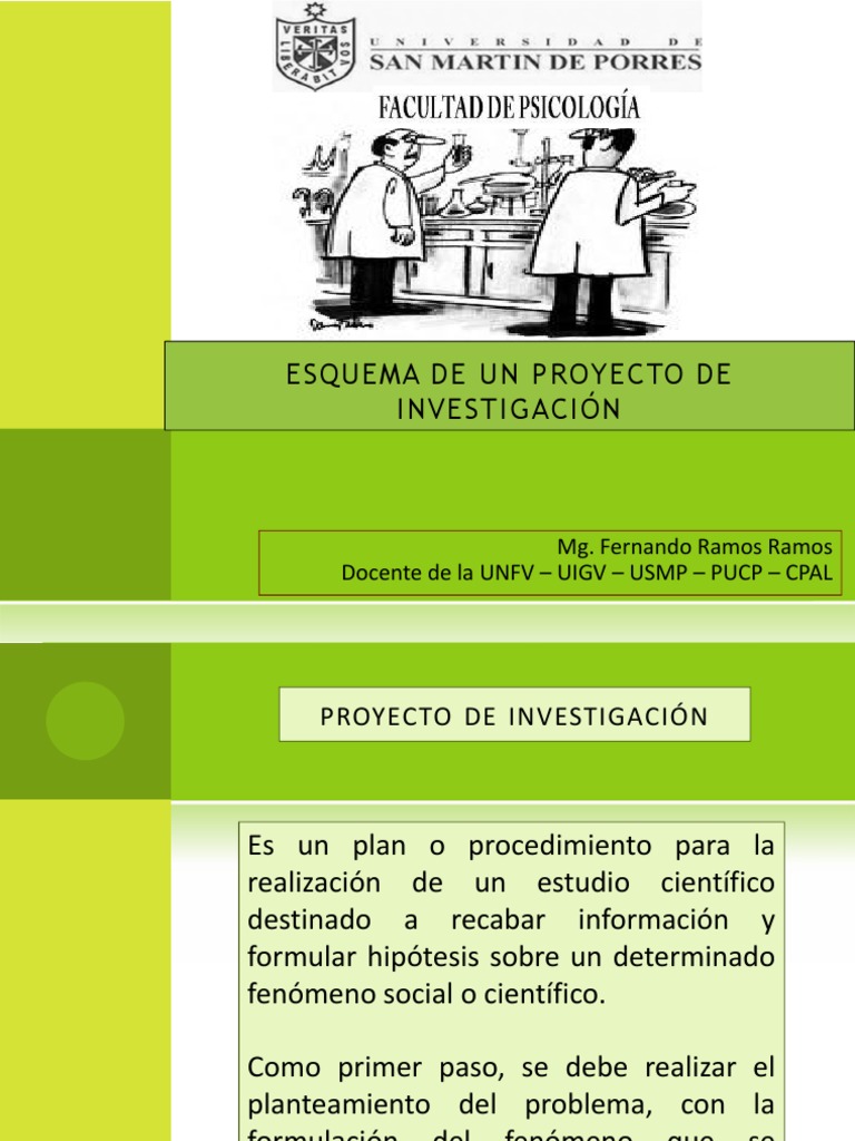 Capitulo 5 Esquema de Un Proyecto de Investigacion | PDF | Hipótesis ...