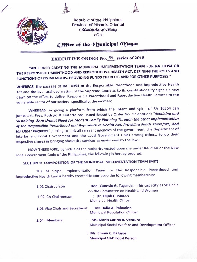 Sample Eo RPRH | PDF