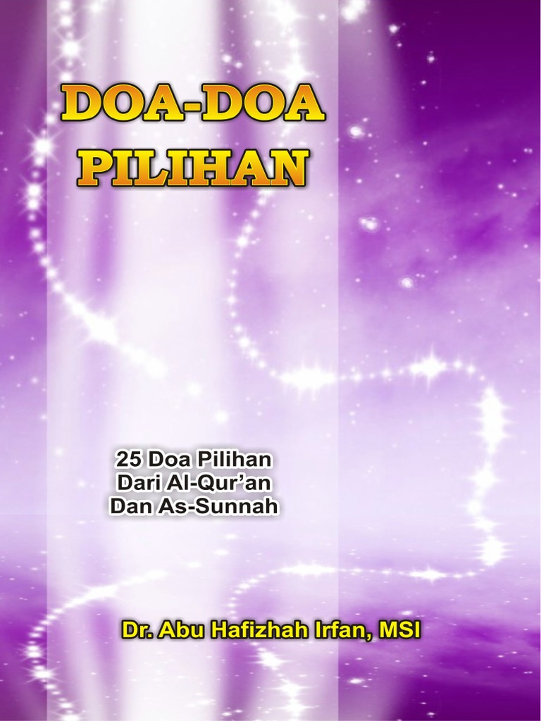 Doa Doa Pilihan Buku | PDF