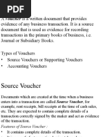 Types of Accounting Vouchers Explained | PDF
