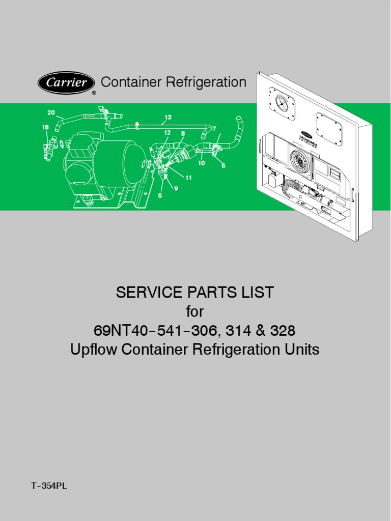 RU CARRIER 69NT40-541-301-314-328 SPLST | PDF | Heat Exchanger ...