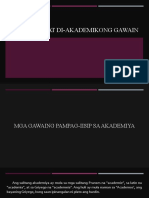 Akademikong Sulatin - Layunin, Gamit, Katangian, at Anyo | PDF