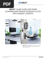 Abloy EL560 Electromechanical Lock Guide | PDF | Door | Screw