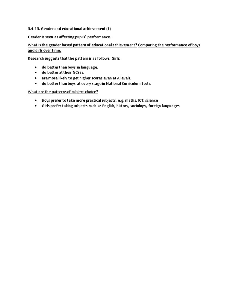 Factors Affecting Educational Achievement | PDF