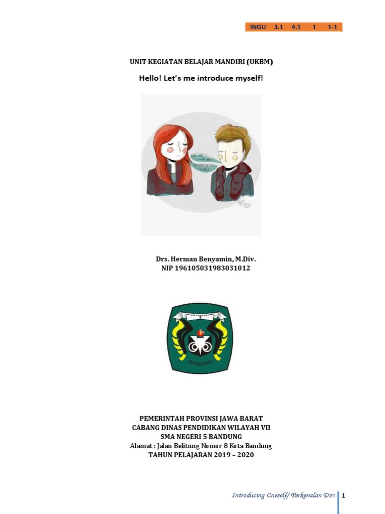 Ukbm Ingu 1 | PDF