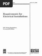 SS638: Code of Practice For Electrical Installations | PDF