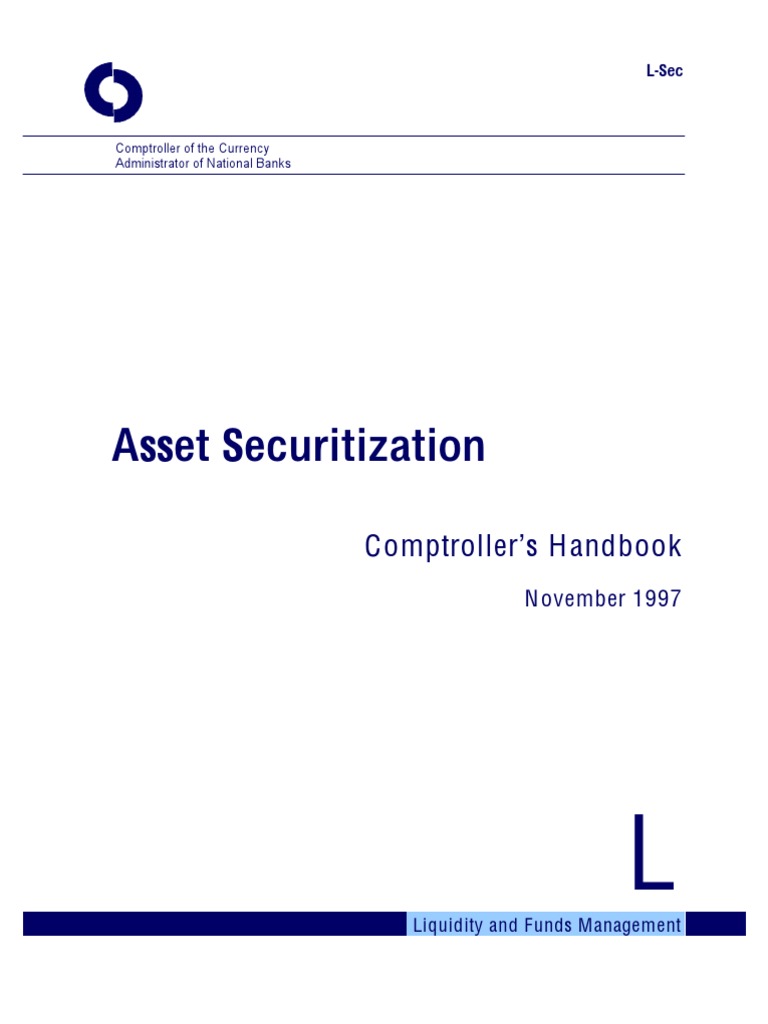 Asset Securitization Comptrollers Handbook | PDF | Securitization ...