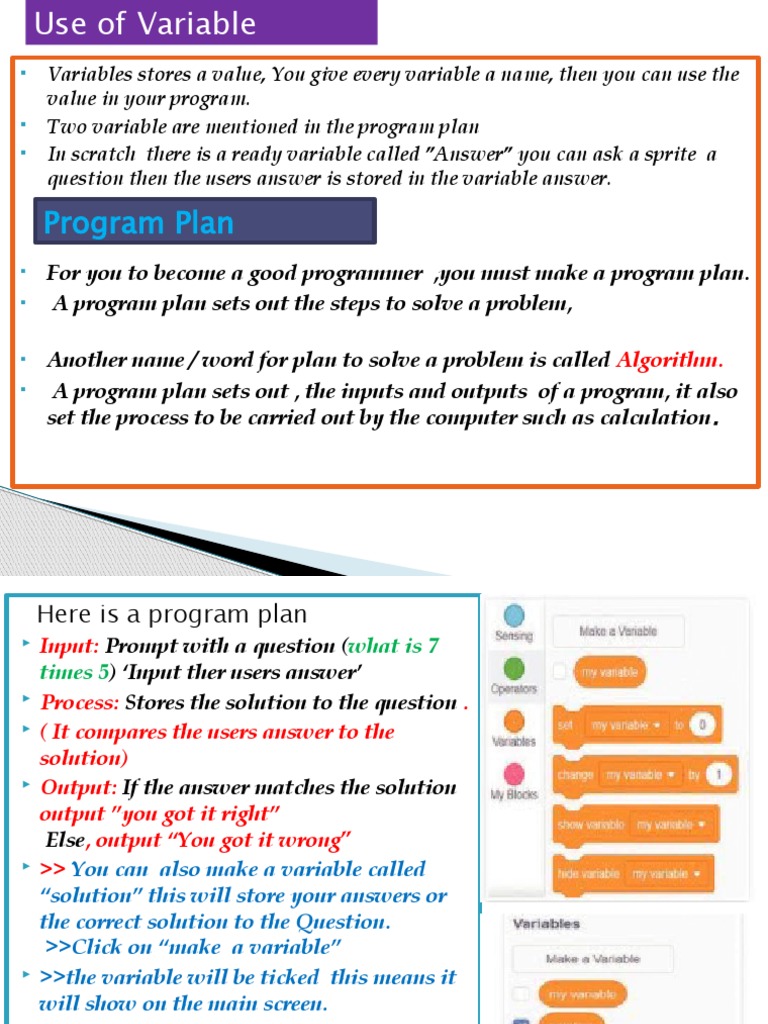 Use of Variable | PDF | Control Flow | Input/Output