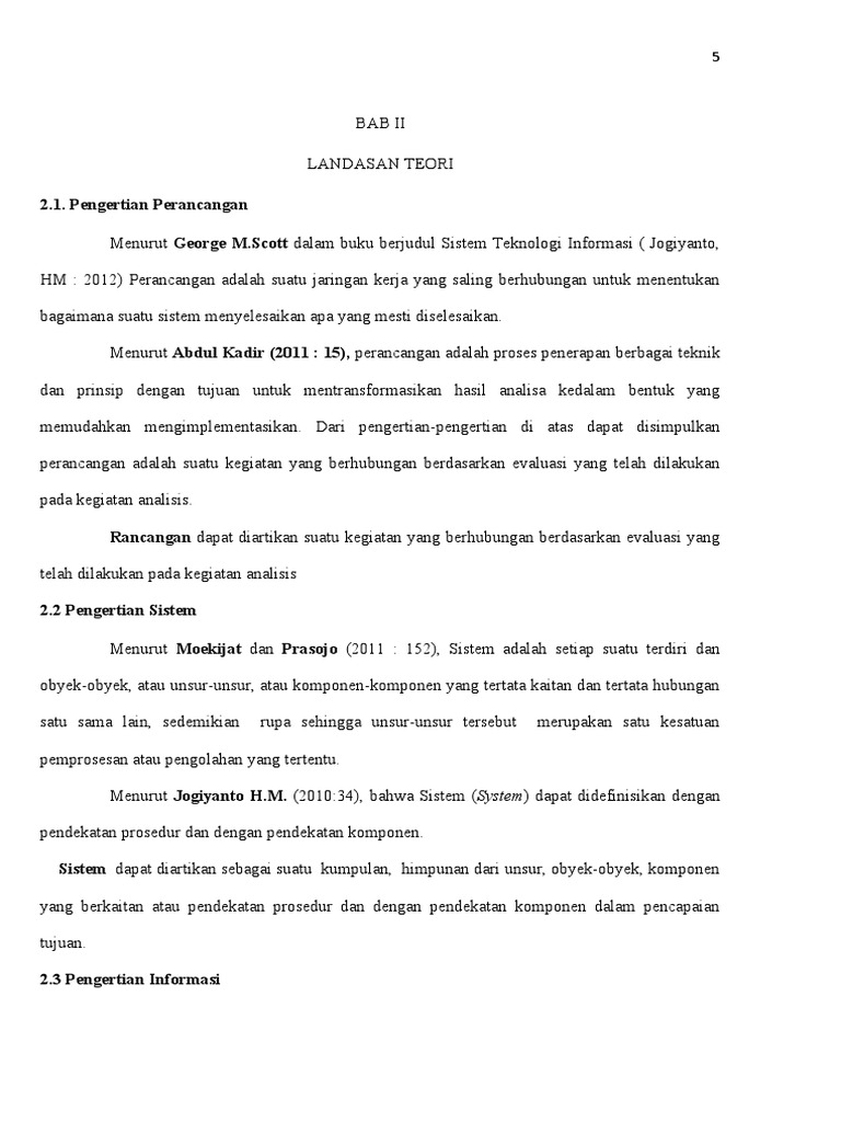 02 Bab Ii | PDF | Komputer