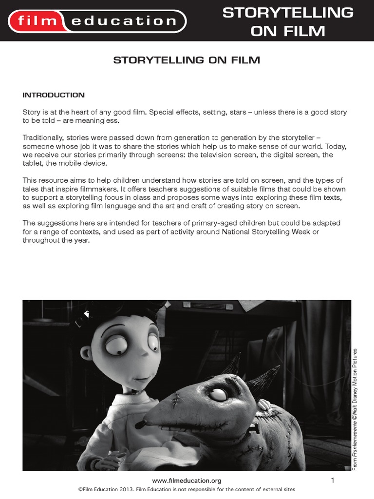 Storytelling Resource FilmEducation BOOK | PDF | Storytelling | Word
