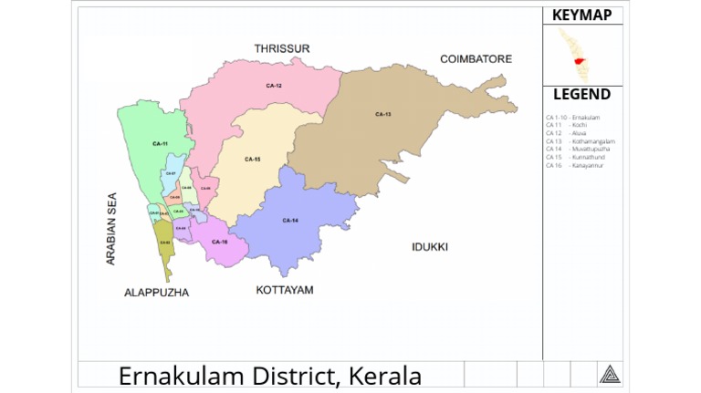 Ernakulam District Taluk Map | PDF