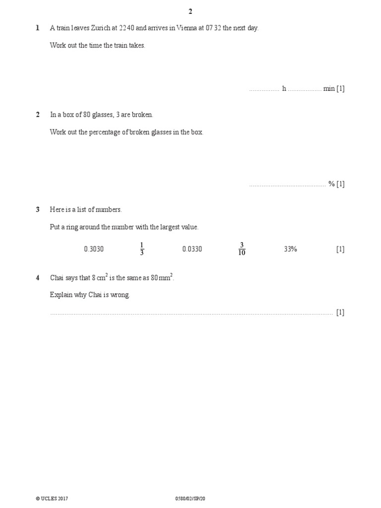 2020 Paper 2 | PDF | Triangle | Geometry